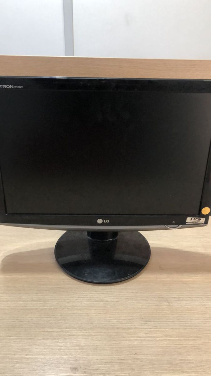 Monitor Lg 17 W1752t-pf | Computador Desktop Lg Usado 86097135 | enjoei