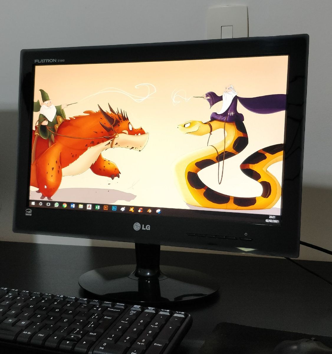 Monitor Lg Flatron E1940 | Computador Desktop Lg Usado 51216194 | enjoei