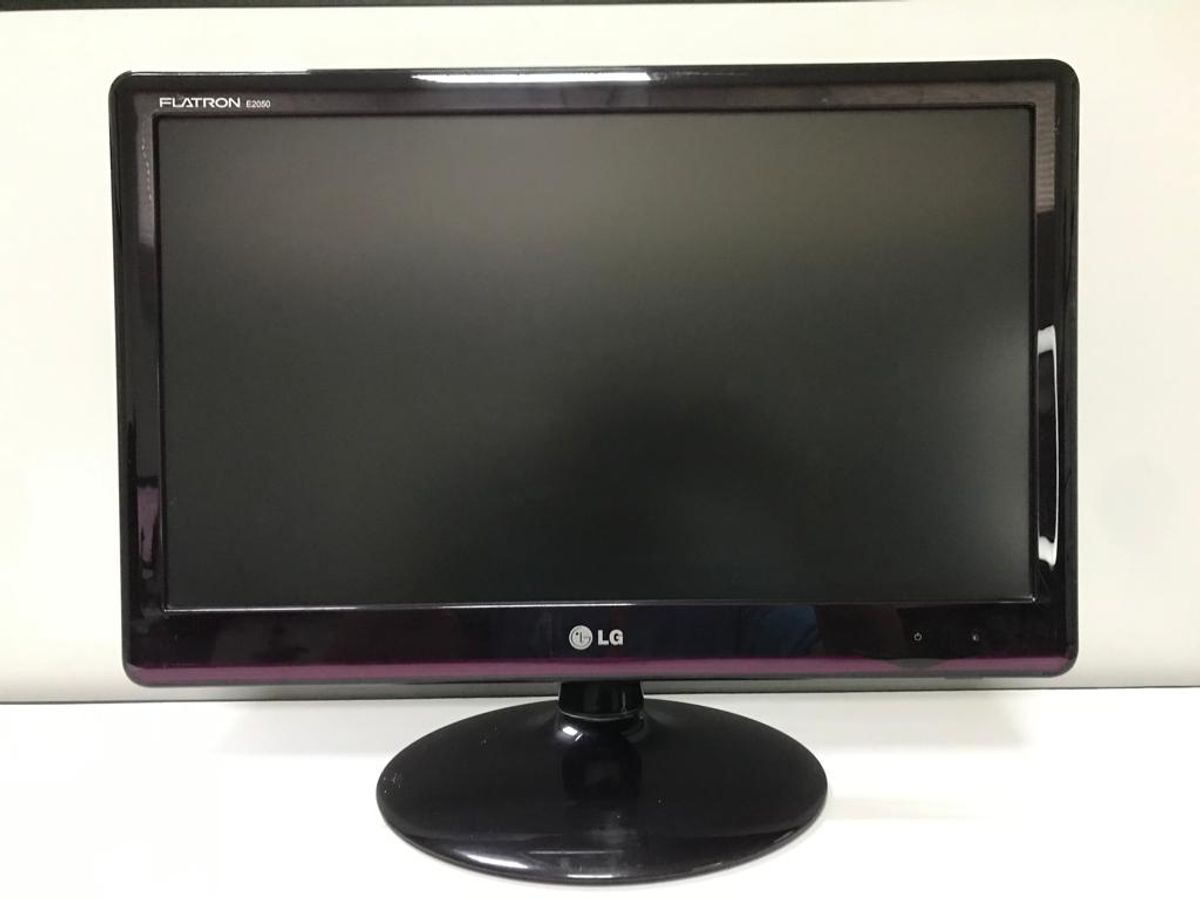 Monitor Lg Flatron E2050t 20" - R$420,00 | TV e Display Lg Usado ...