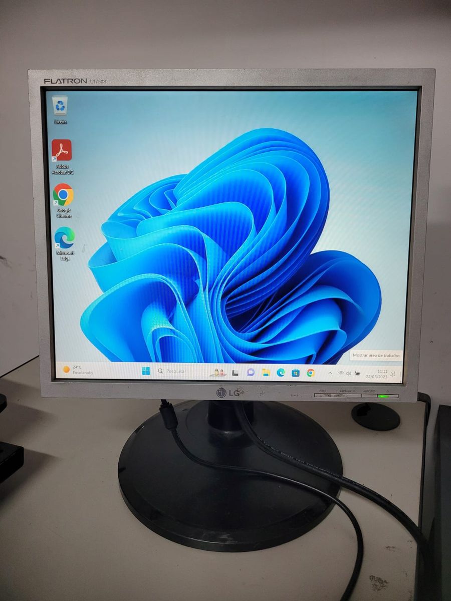 Monitor Lg Flatron L1750s | Computador Desktop Lg Usado 83779038 | enjoei