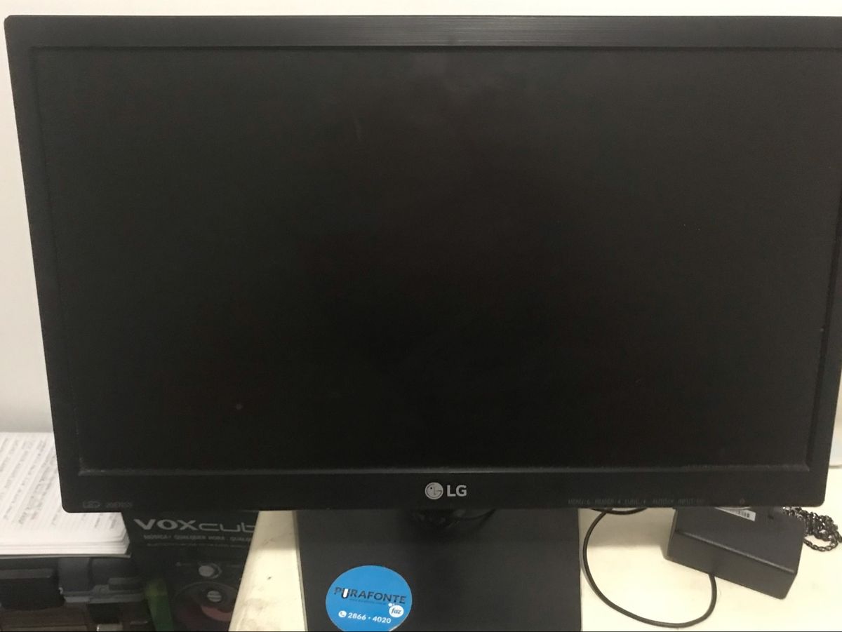 Monitor Lg Led 20en33 | Item Info & Eletro Lg Usado 63087654 | enjoei