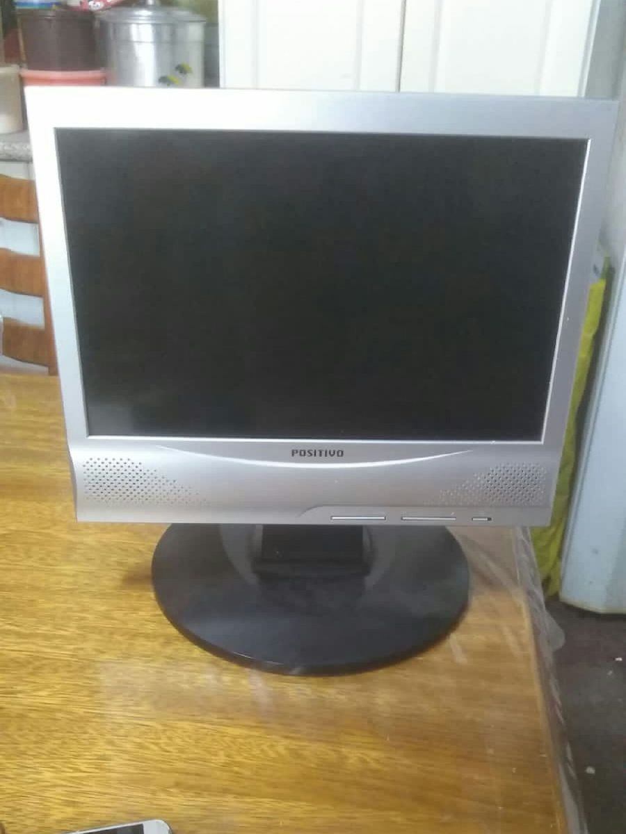 Monitor Positivo 15" Positivo Line 411 | Computador Desktop Positivo ...