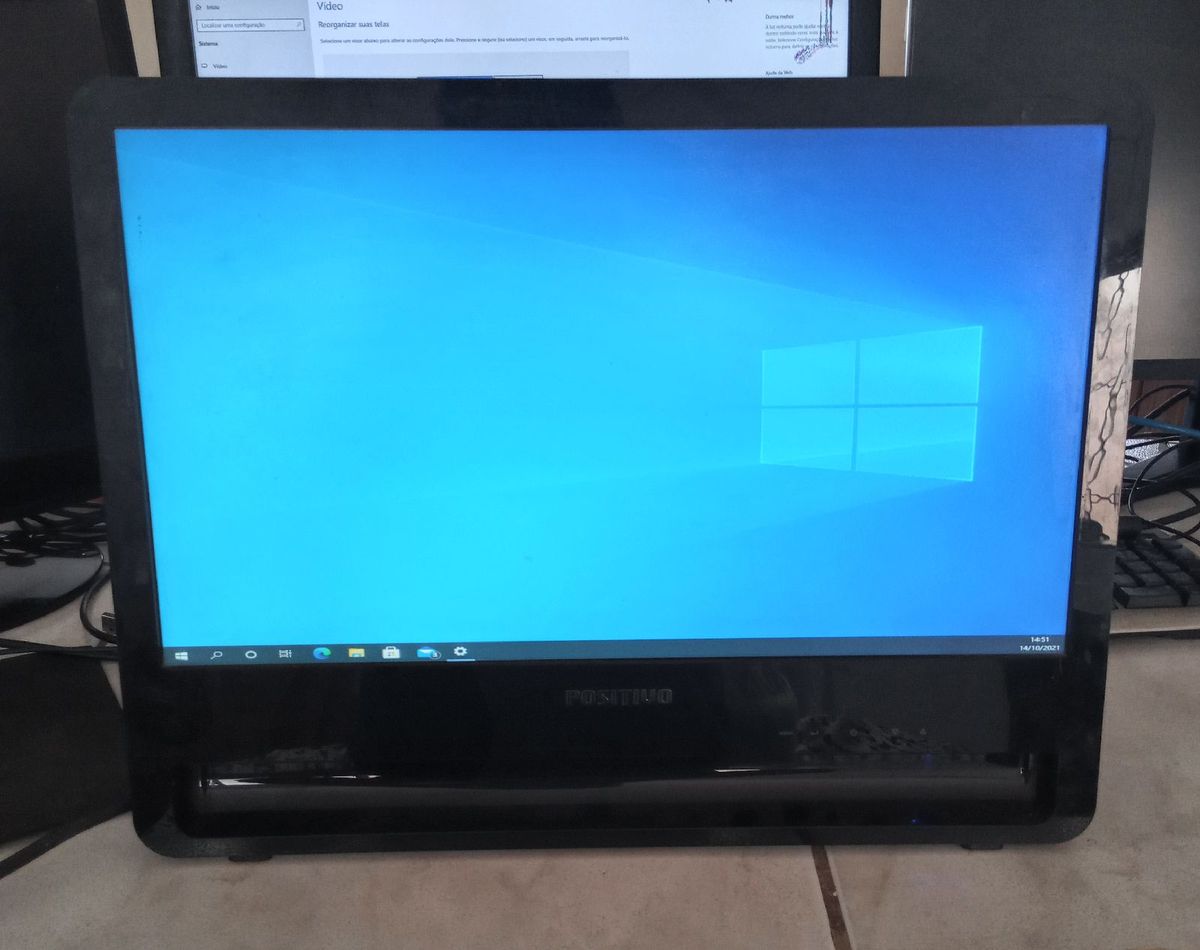 Monitor Positivo 18'5 | TV e Display Positivo Usado 61887261 | enjoei