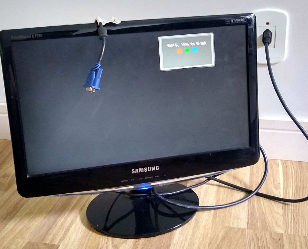 Monitor Samsung 18,5 Polegadas | Computador Desktop Samsung Usado ...