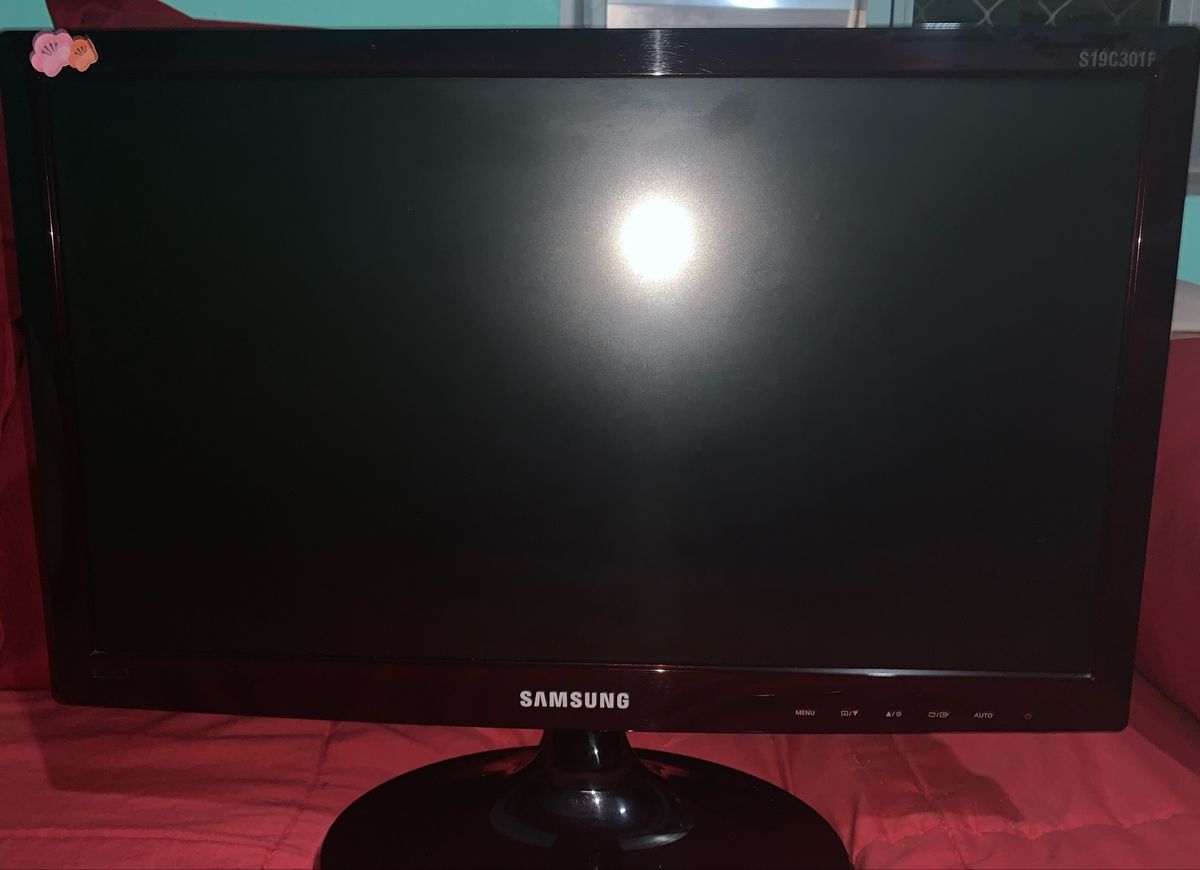 Monitor Samsung 18.5 | Produto Masculino Samsung Usado 54268063 | enjoei