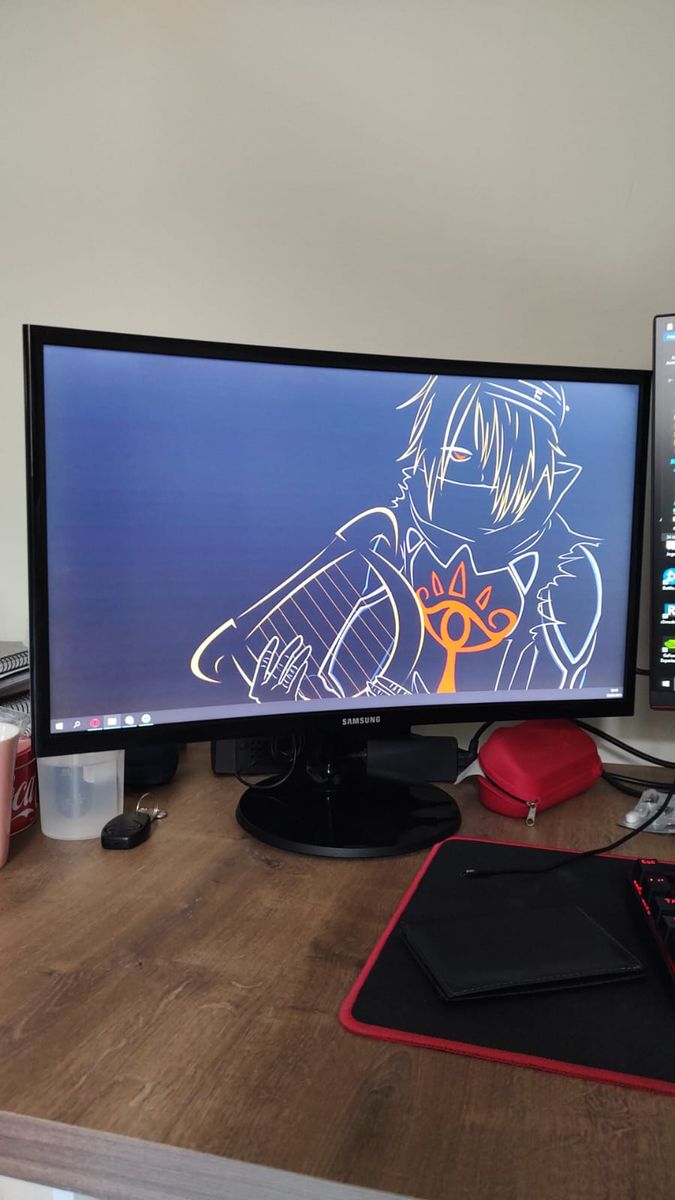 Monitor Samsung - 24 Polegadas - Curvo - 64hz | Computador Desktop ...