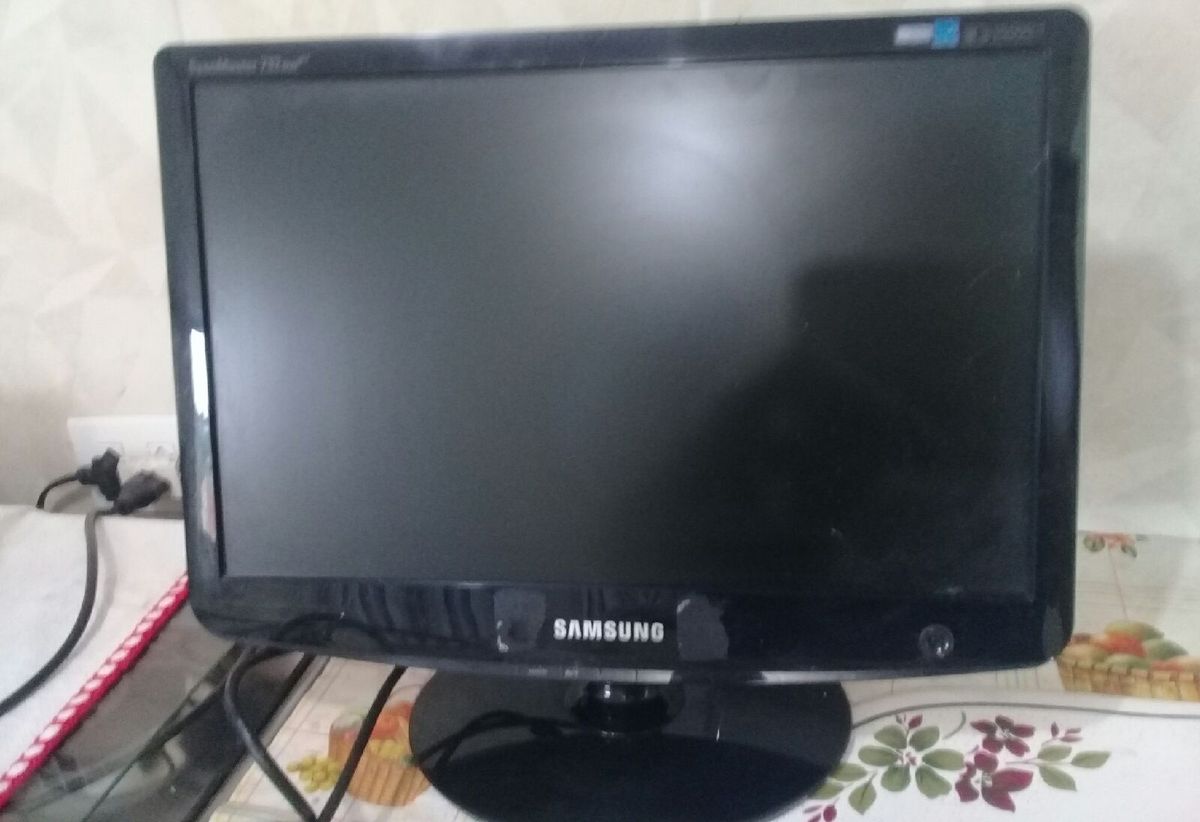 Monitor Samsung Syncmaster 732 | Computador Desktop Samsung Usado ...