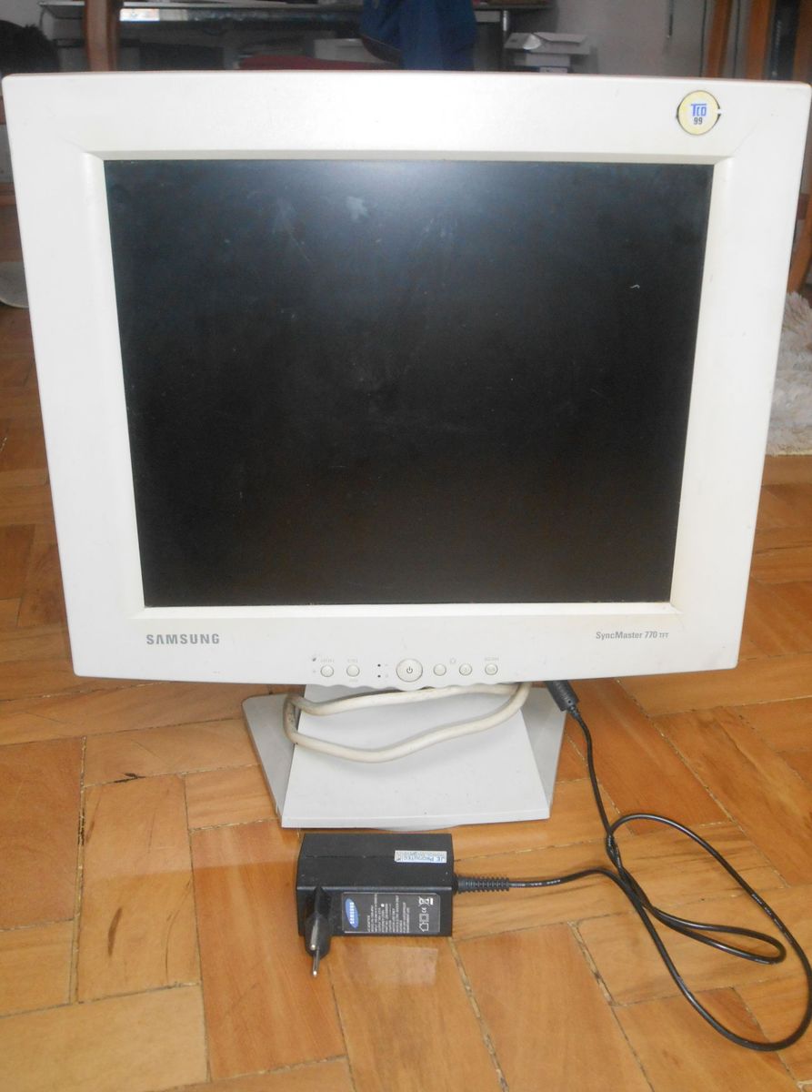 Monitor Samsung Syncmaster 770 Tft com Fonte | Computador Desktop ...