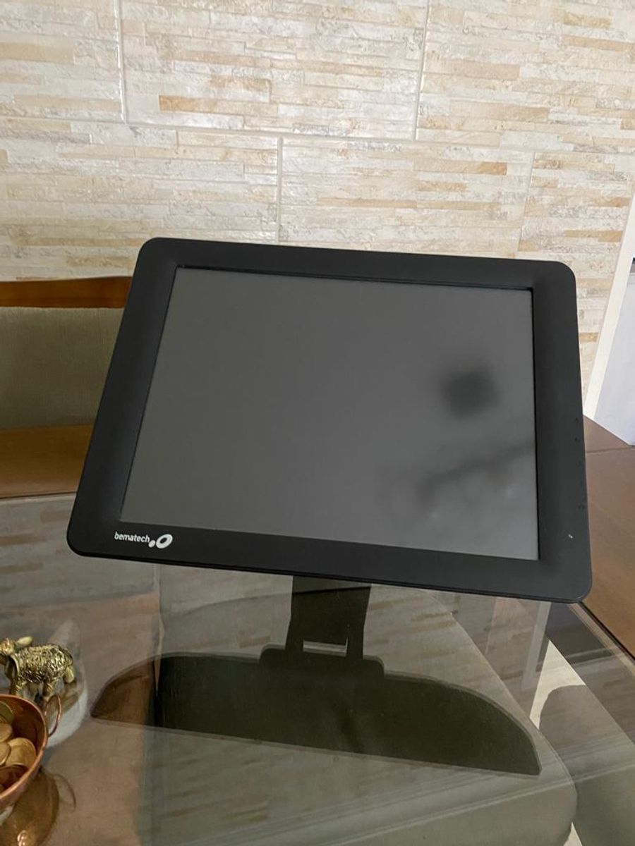 Monitor Touch Screen 15 Bematech | Item Info & Eletro Bematech Usado ...