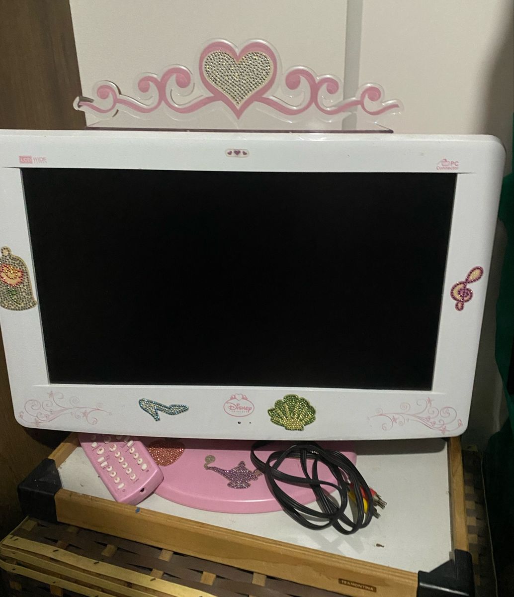 Monitor/tv Barbie | Produto Feminino Barbie Usado 77130313 | enjoei