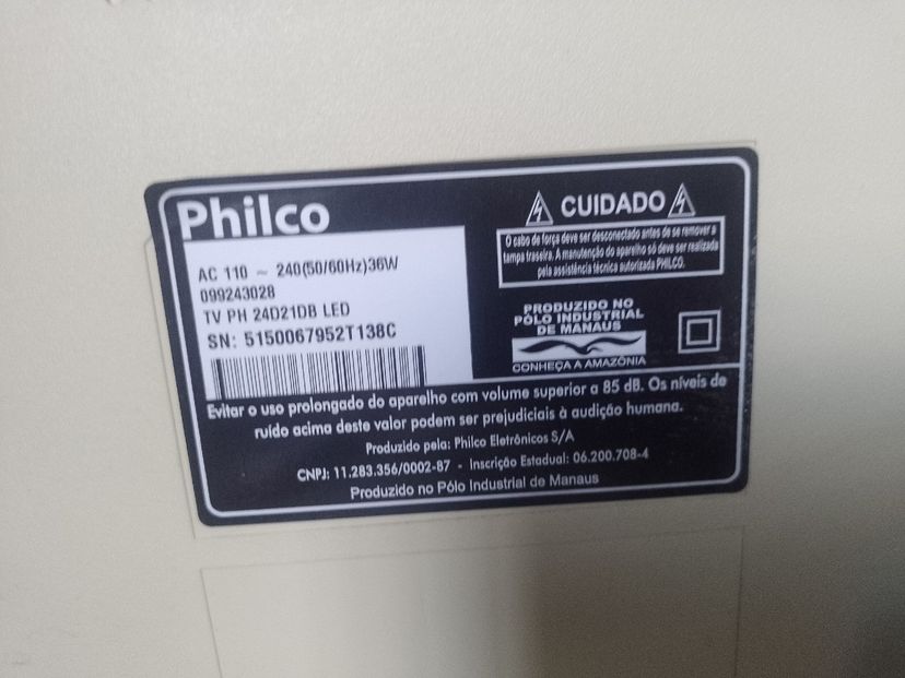 Monitor Tv Philco | TV e Display Philco Usado 101329587 | enjoei