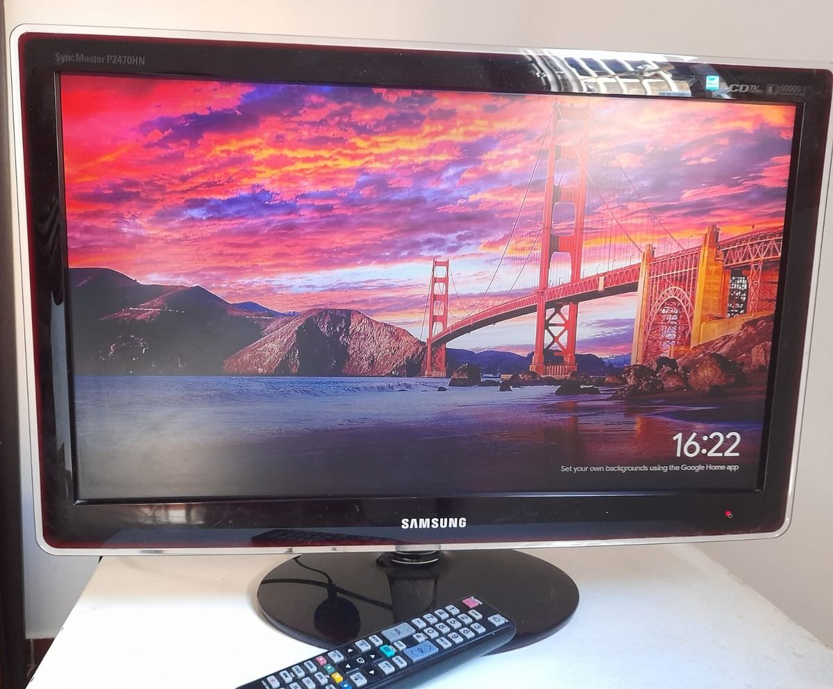 Monitor Tv Samsung 24 Polegadas | TV e Display Samsung Usado 66286471 ...