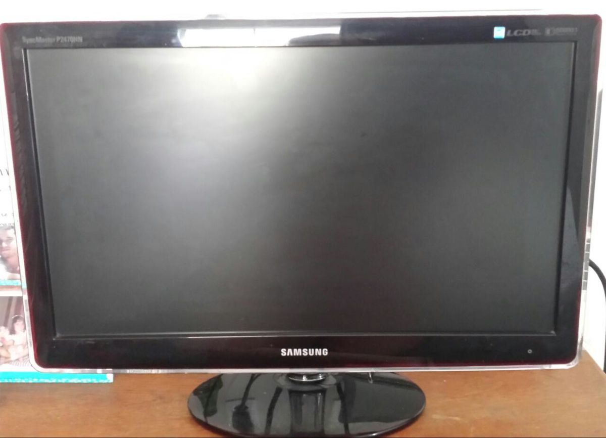 Monitor / Tv Samsung P2470hn | TV e Display Samsung Usado 23534358 | enjoei