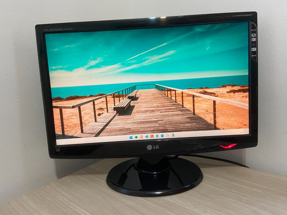Monitor Usado Lg Flatron W2043se Widescreen | TV e Display Lg Usado ...