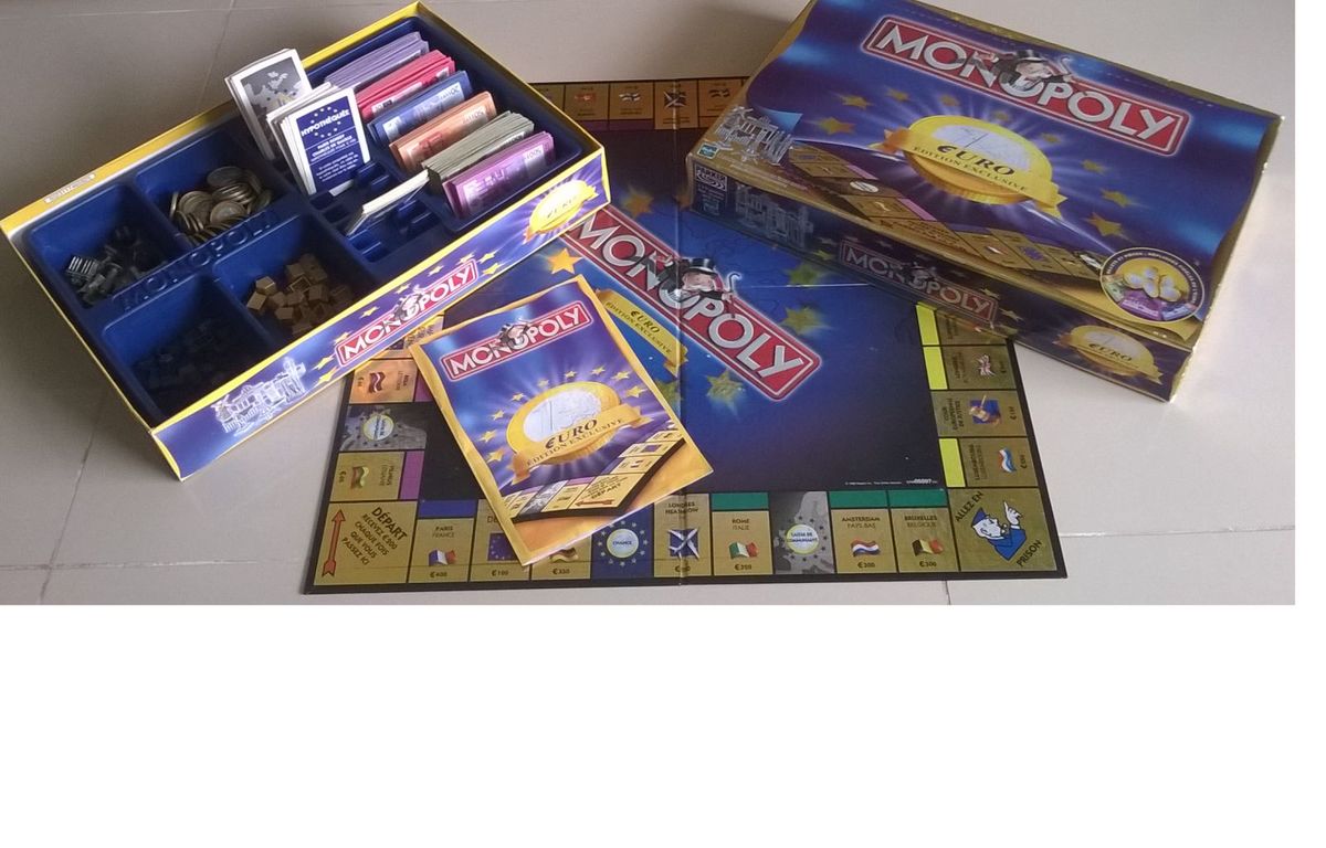 Monopoly Euro Edition | Jogo de Tabuleiro Monopoly Usado 14381393 | enjoei