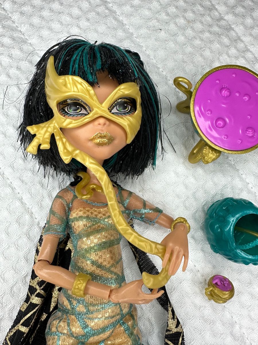 Monster High Cleo de Nile, Ghouls Rule Collection, Original Mattel ...