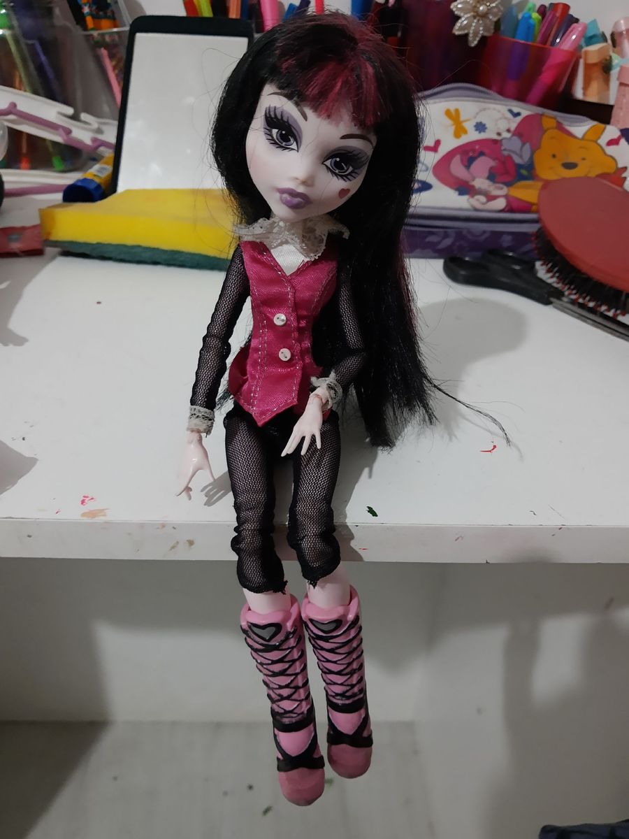 Monster High - Draco Laura | Brinquedo Monster High Usado 45847594 | enjoei