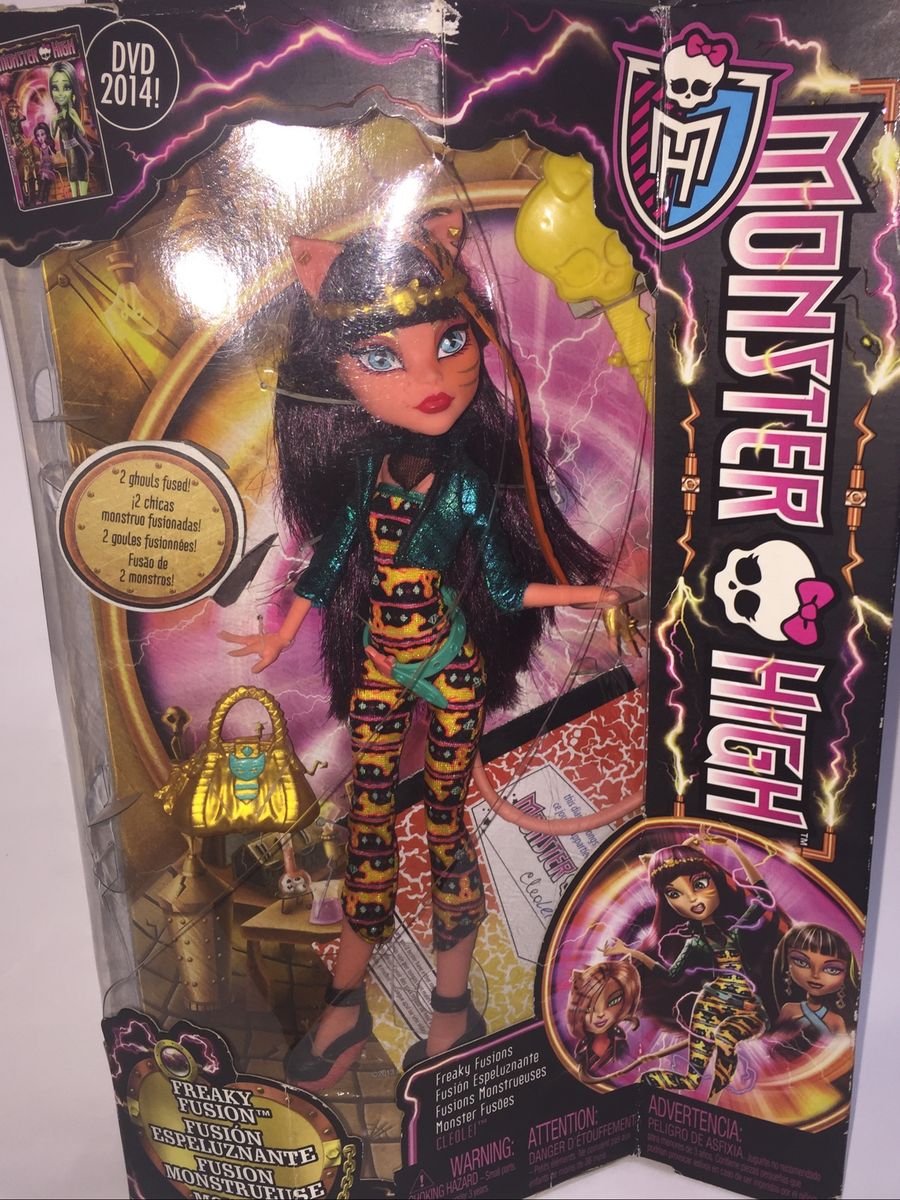 Monster High Freaky Fusion Toralei e Cleo | Produto Feminino ...