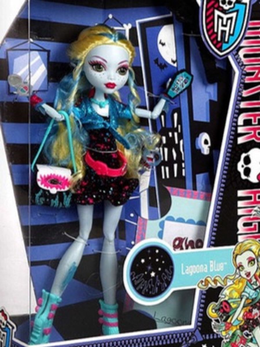 Monster High Ghouls Night Out - Lagoona Blue Doll | Brinquedo Mattel ...
