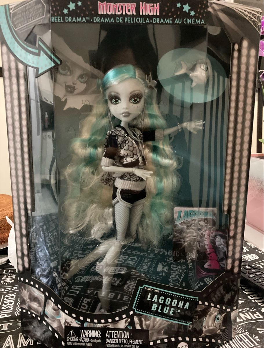 Monster High Lagoona Reel Drama Lacrada | Brinquedo Mattel Nunca Usado ...