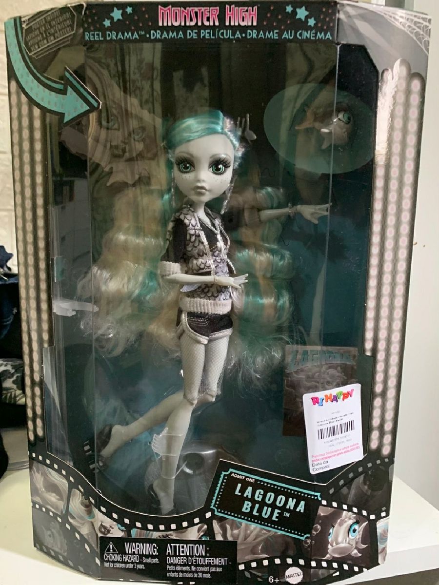 Monster High Lagoona Reel Drama | Pelúcia Mattel Nunca Usado 78870148 ...