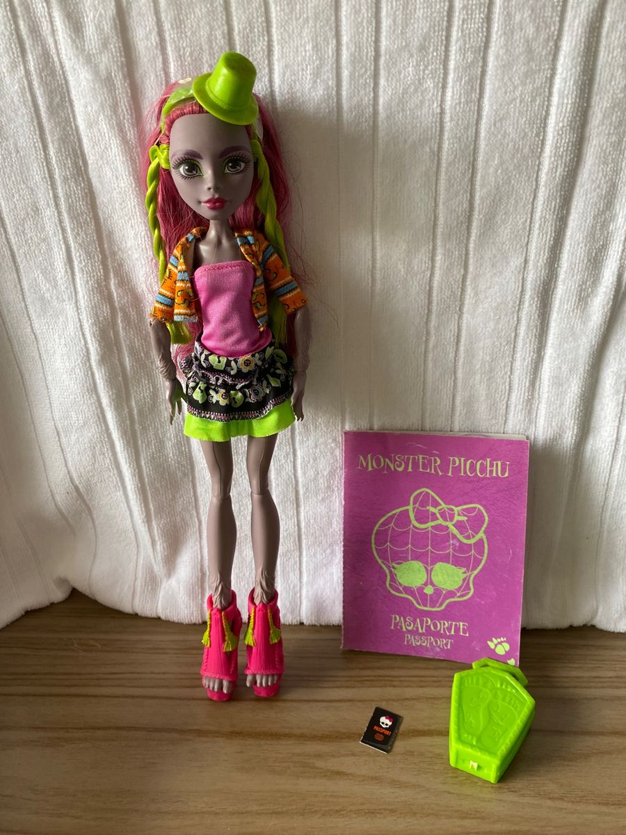 Monster High - Marisol Coxi - Monster Exchange | Brinquedo Mattel Usado ...