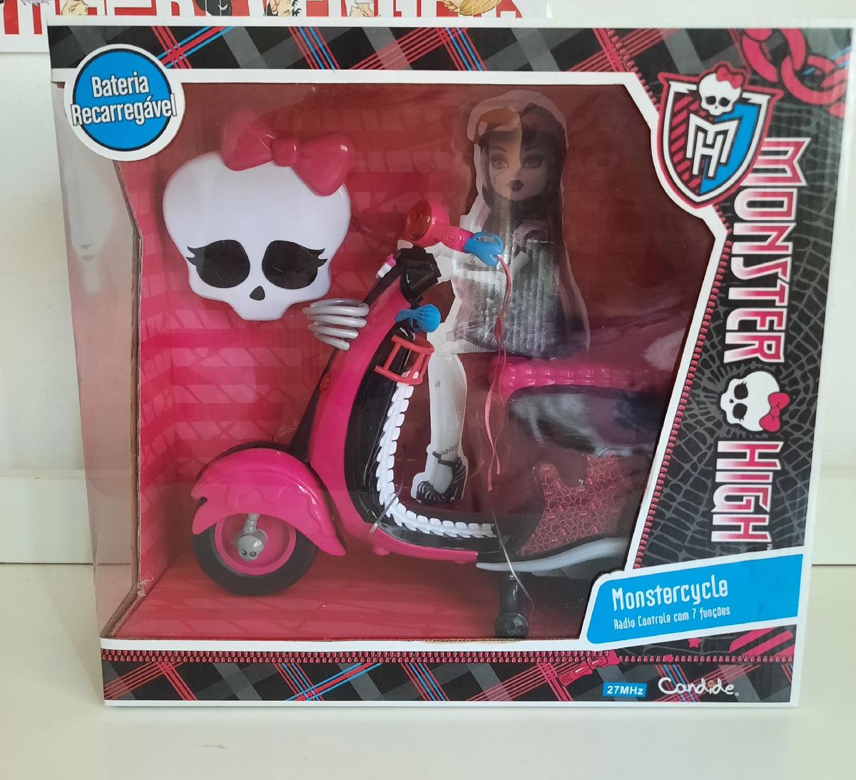 Monster High Monstercycle Nova Na Caixa | Brinquedo Monster High Nunca ...