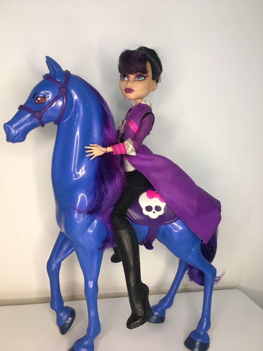 Monster High Nora Bloodgood + Cavalo Pesadelo | Brinquedo Mattel Usado ...