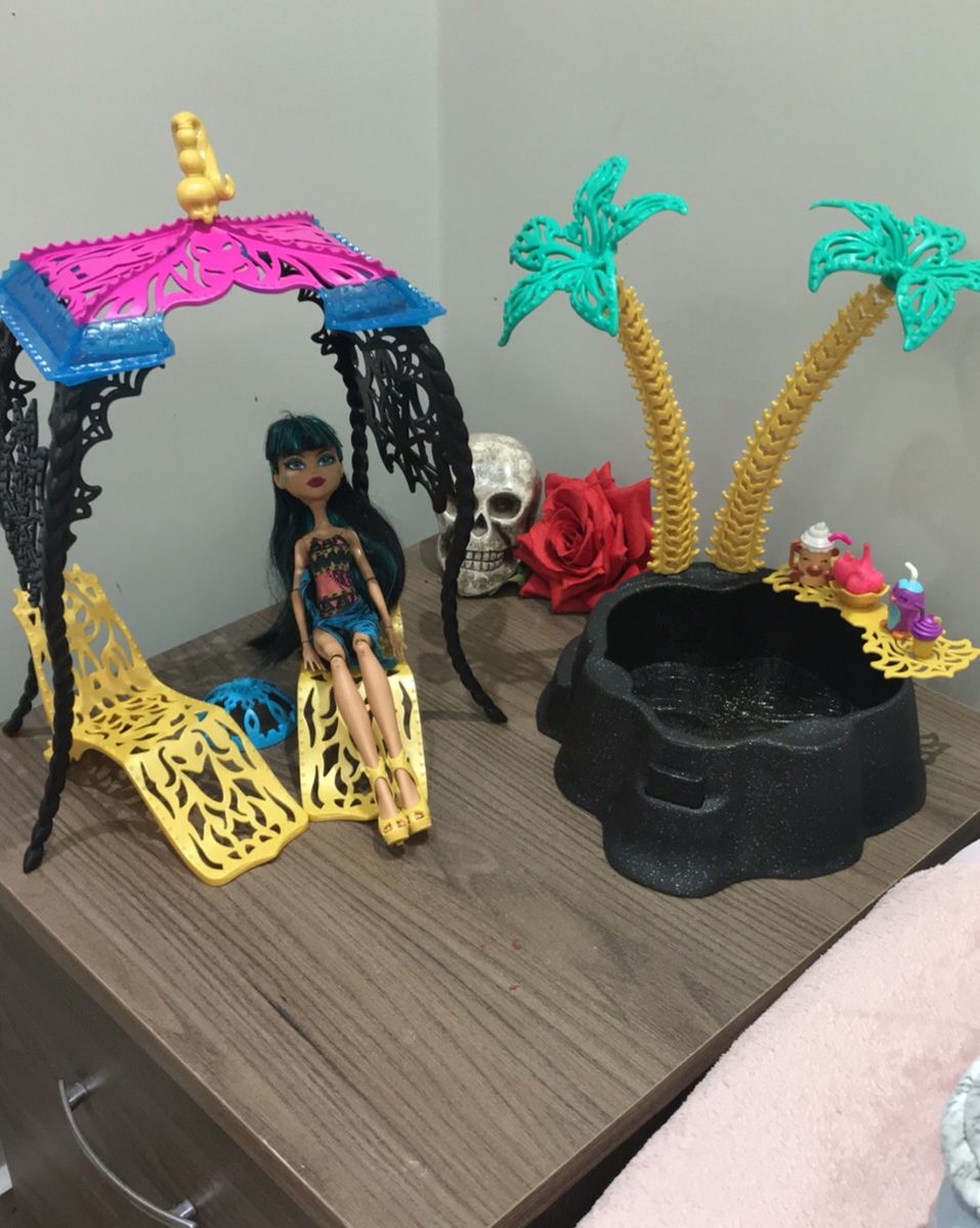Monster High Oasis Cleo de Nile Boneca | Brinquedo Mattel Usado ...