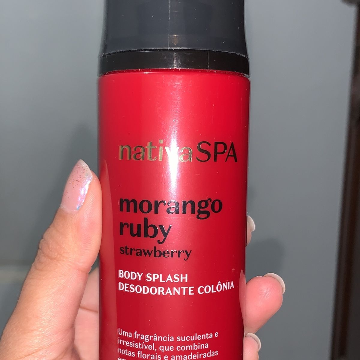 Morango Ruby Body Splash Boticario | Perfume Feminino O Boticário Usado 77255711 | enjoei