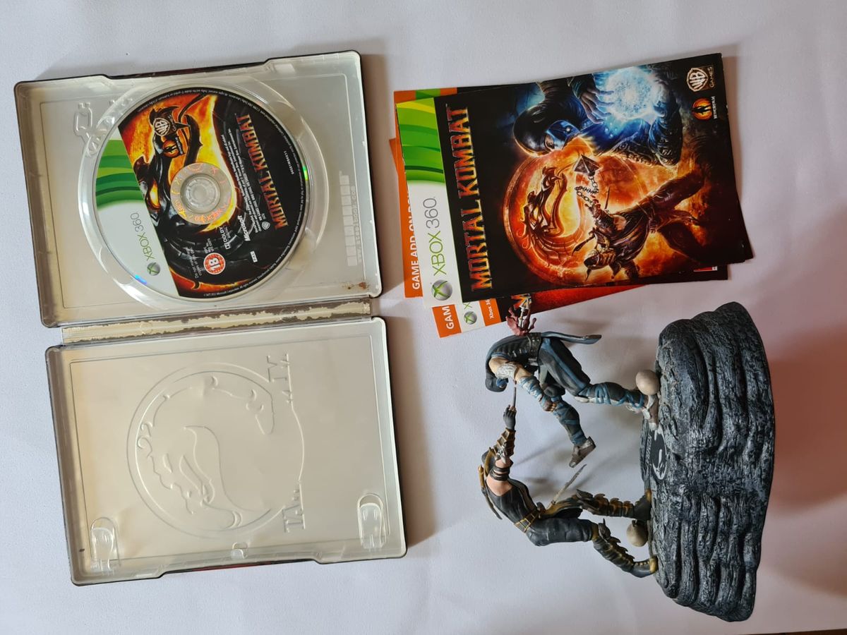 Mortal Kombat Komplete Edition Xbox 360 Colecionador Leia | Jogo de ...