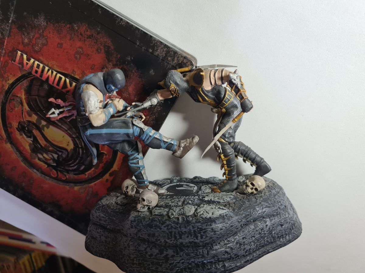 Mortal Kombat Xbox 360 Statue Ed. Limitada | Jogo de Videogame Mortal ...