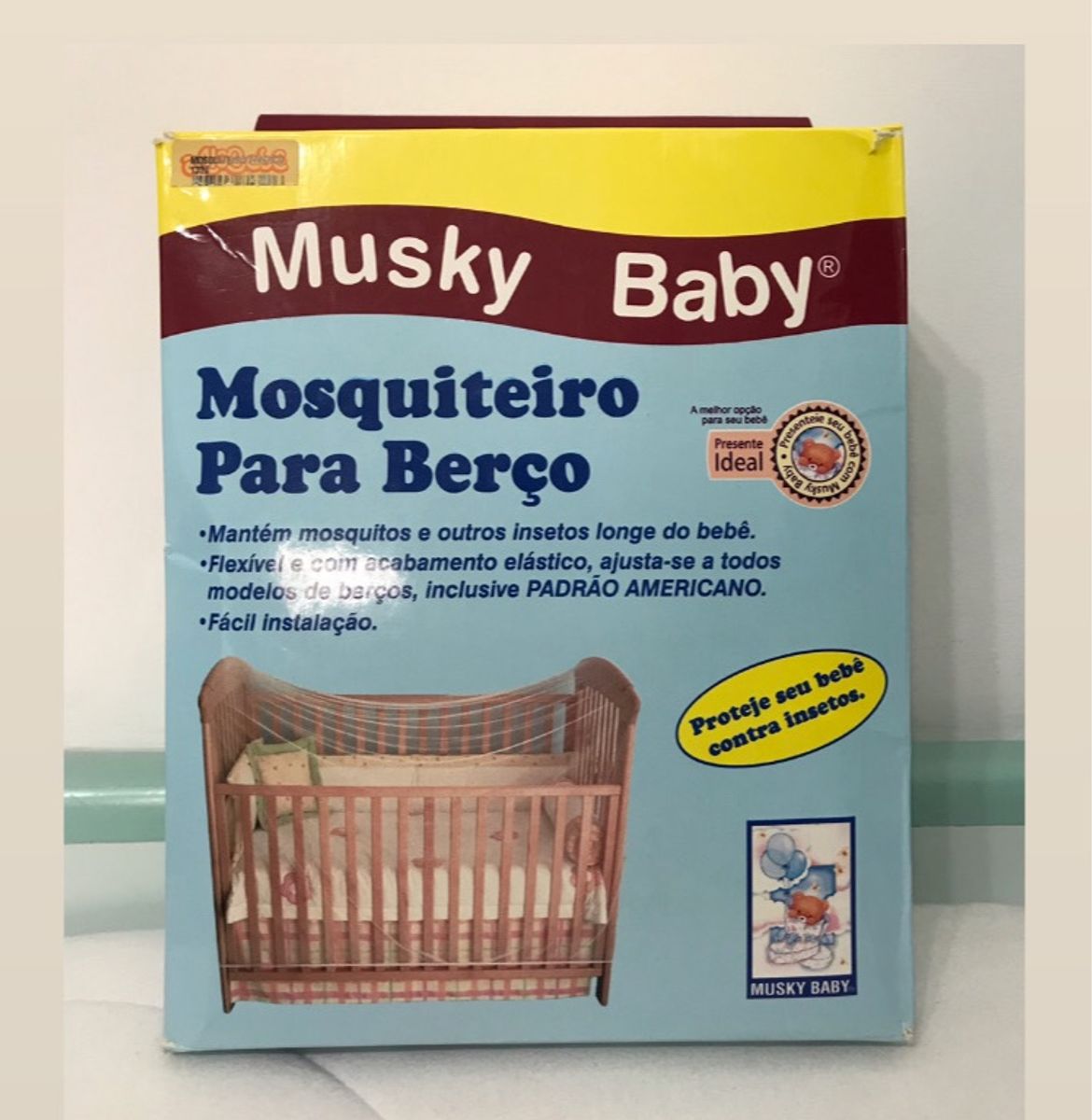 Mosquiteiro para Berço | Item Infantil Musky Baby Usado 79839841 | enjoei