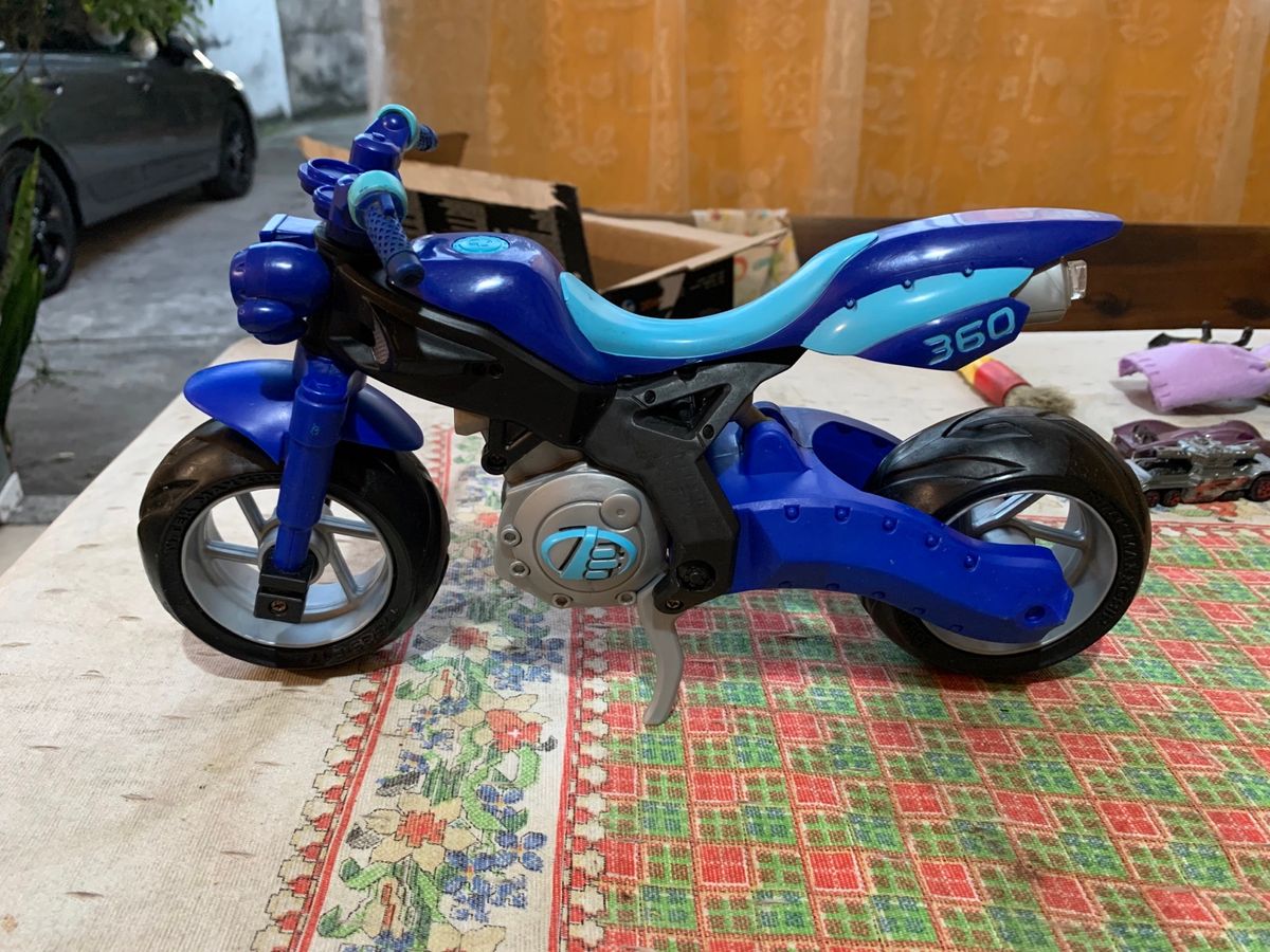 Moto Max Steel Top Azul | Brinquedo Max Steel Usado 87228219 | enjoei