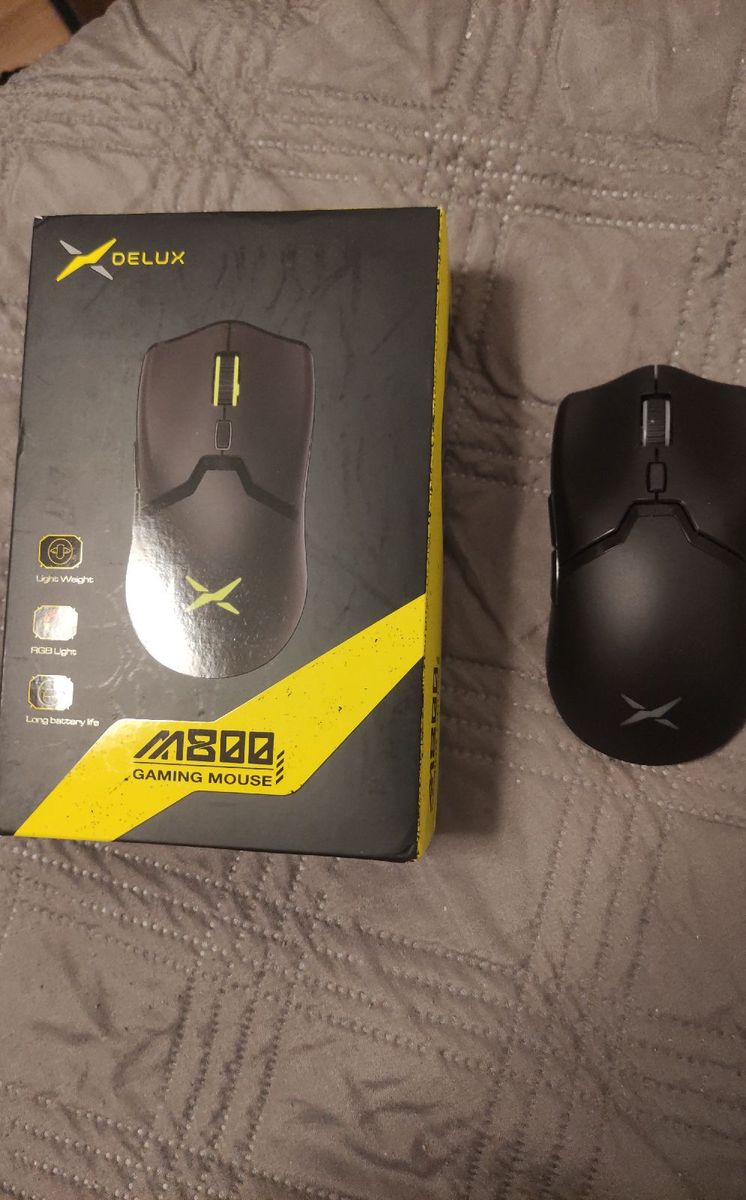 Mouse Gamer Deluxe M800 Wireless | Mouse p/ Computador Delux Usado ...