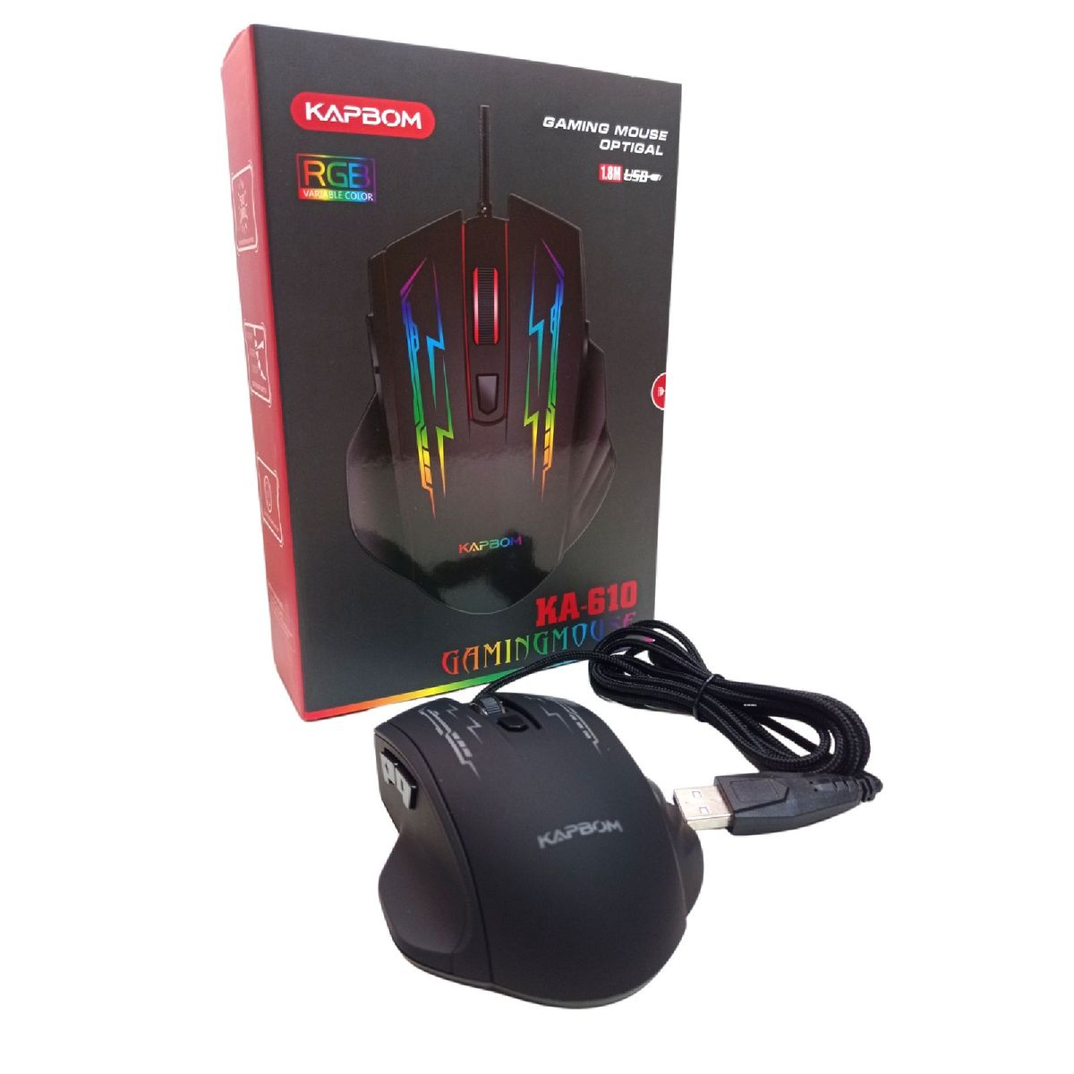 Mouse Gamer Ka 610 Super Promoção Kapbom | Mouse p/ Computador Kapbom ...