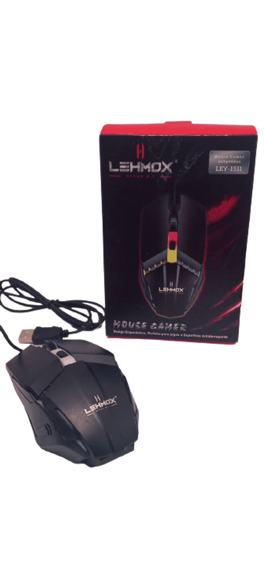 Mouse Gamer Lehmox Ley-1511 | Mouse p/ Computador Lehmox Nunca Usado ...