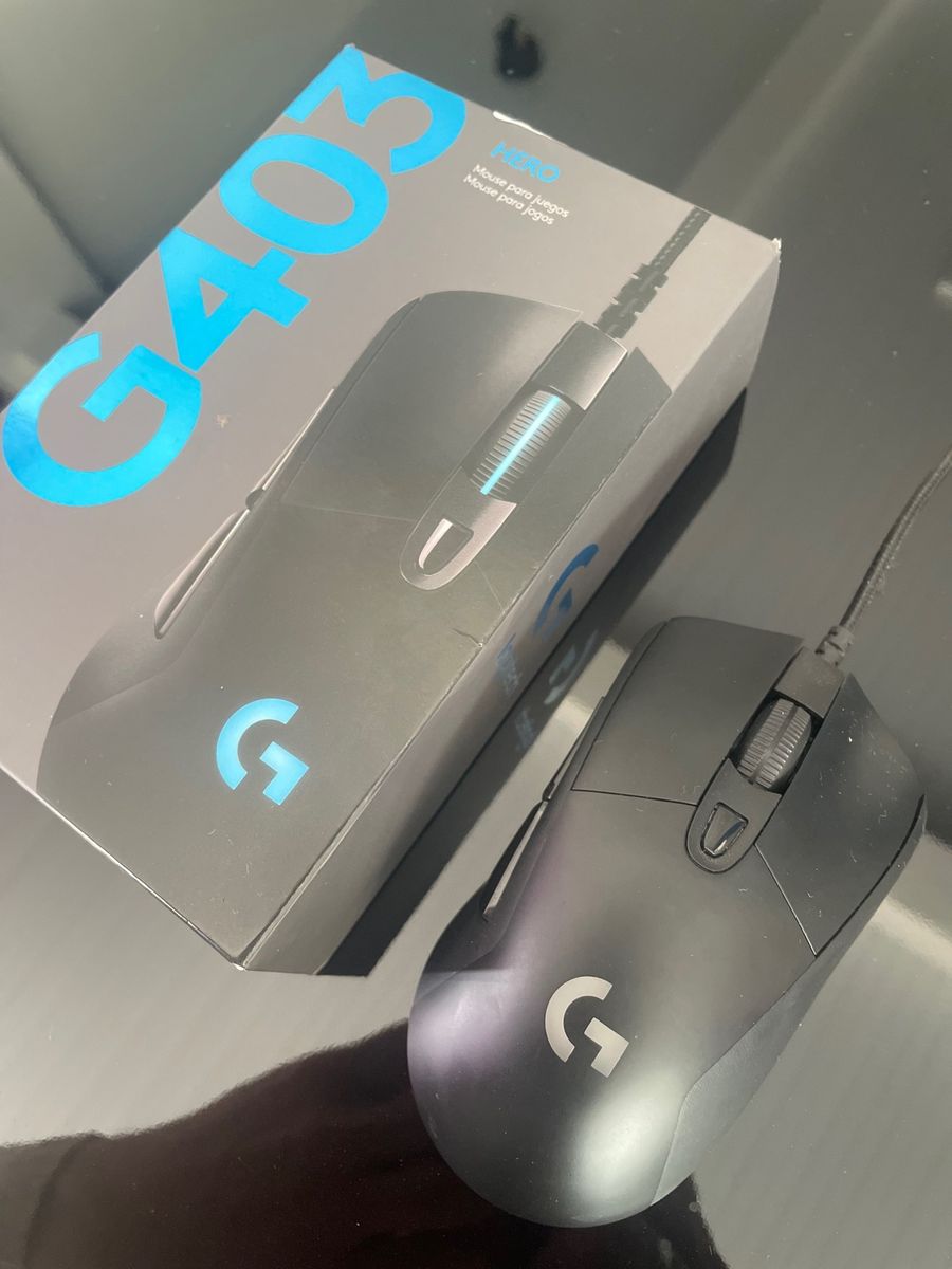 Mouse Gamer Logitech G403 Hero | Mouse p/ Computador Logitech Usado ...