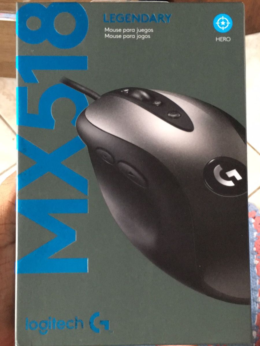 Mouse Gamer Logitech Mx518 Legendary | Jogo de Computador Logitech ...