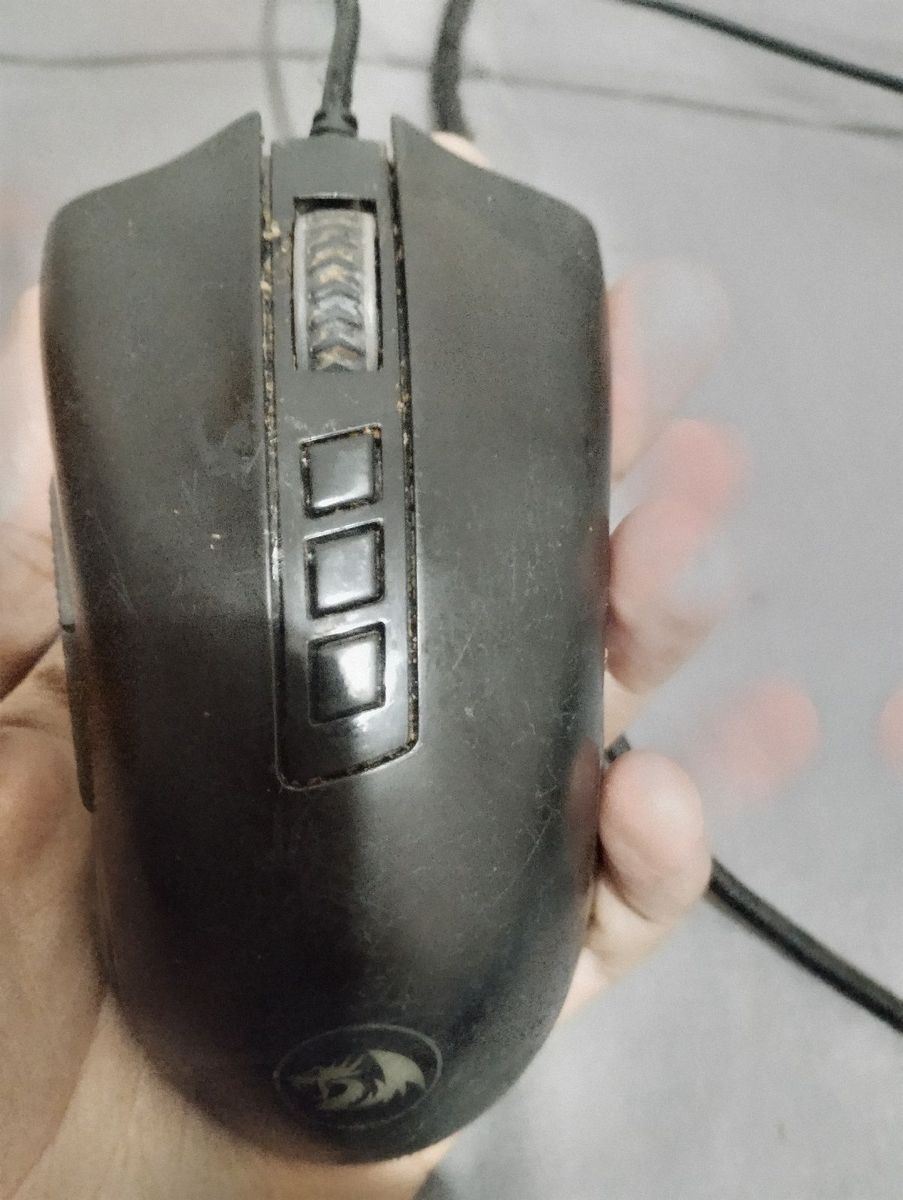 Mouse Gamer Redragon King Cobra Fps Rgb, 24000 Dpi, 7 Botões, Black ...