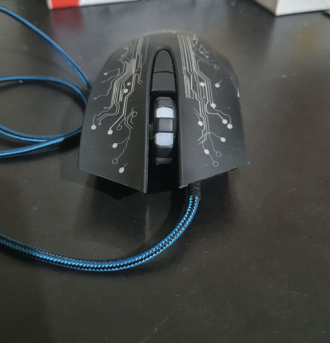 Mouse Gamer Rgb com Botão Lateral e Controle Dpi | Mouse p/ Computador ...