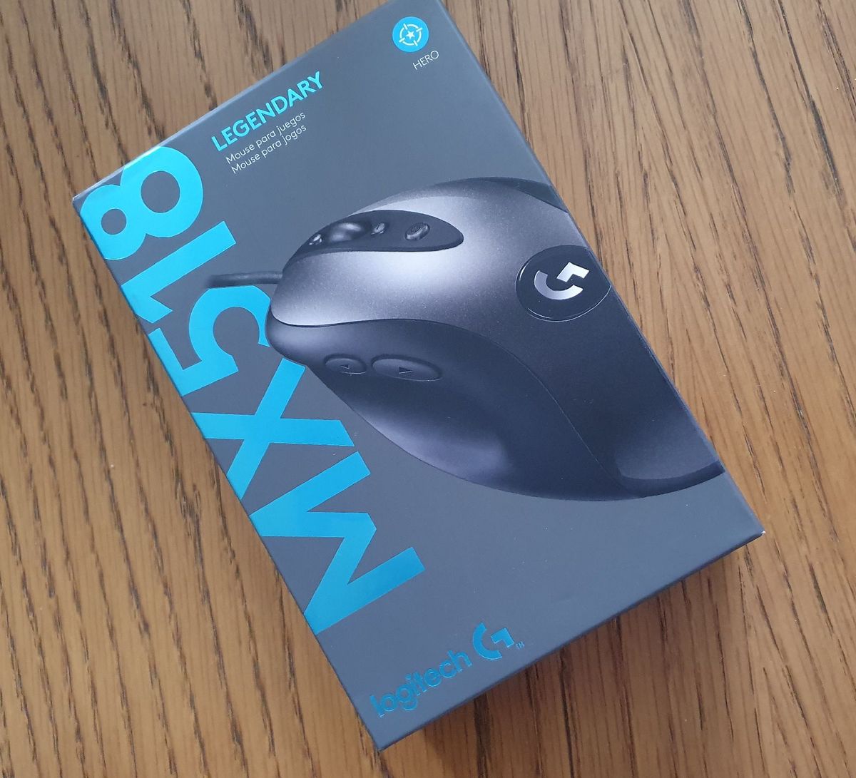 Mouse Logitech Mx518 Legendary Hero | Mouse p/ Computador Logitech ...