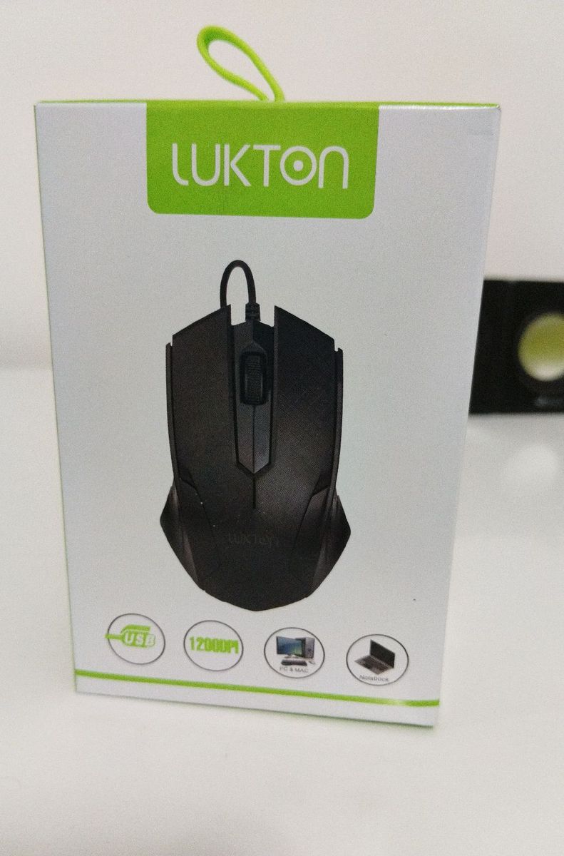 Mouse Lukton 12000 Dpi (gamer) Usb | Mouse p/ Computador Lukton Nunca ...