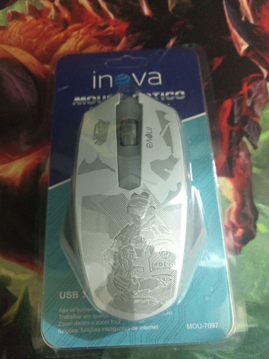 Mouse Personalizado Inova | Jogo de Computador Nunca Usado 35834947 ...