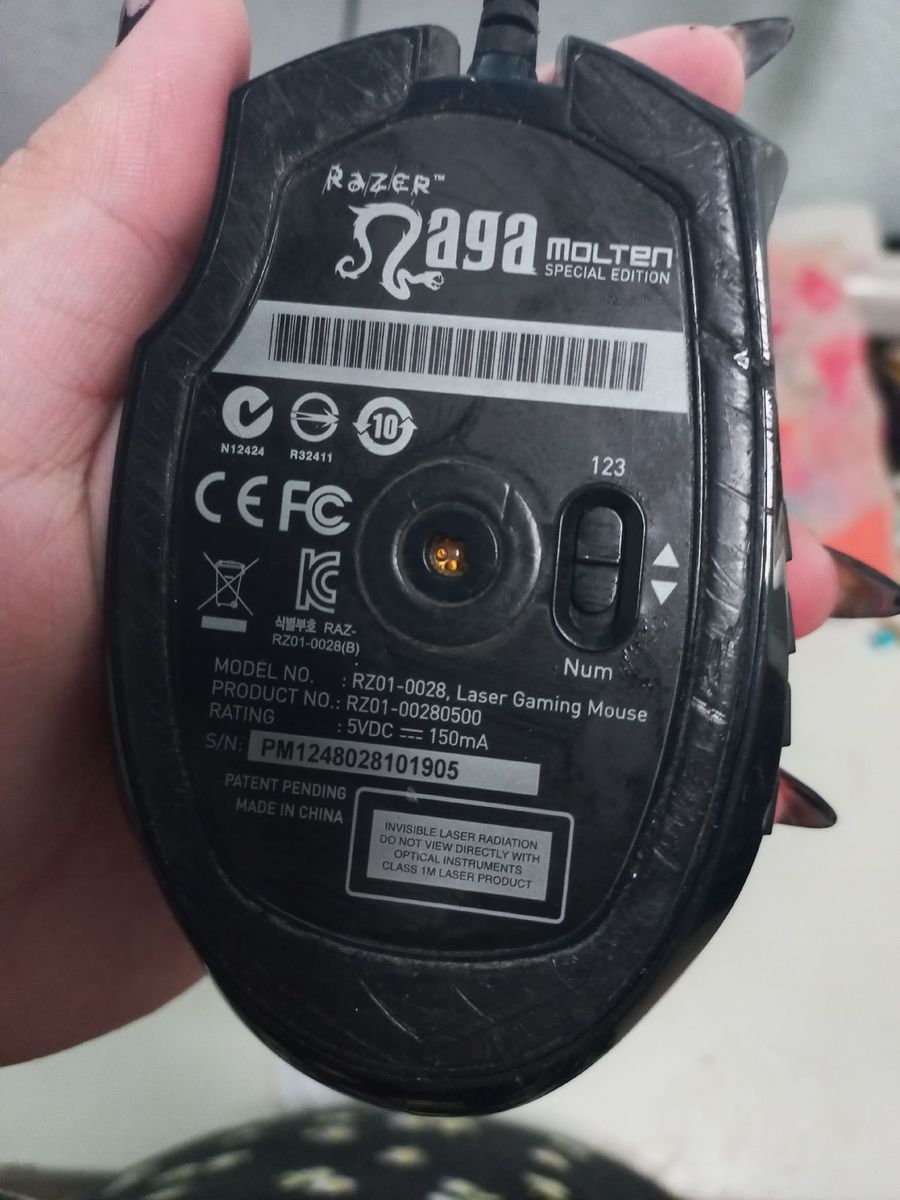 Mouse Raze com Defeito Edição Limitada | Mouse p/ Computador Razer ...