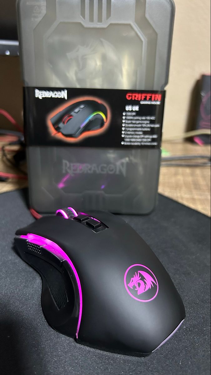 Mouse Redragon Griffin Wired Rgb 7200 Dpi | Mouse p/ Computador ...