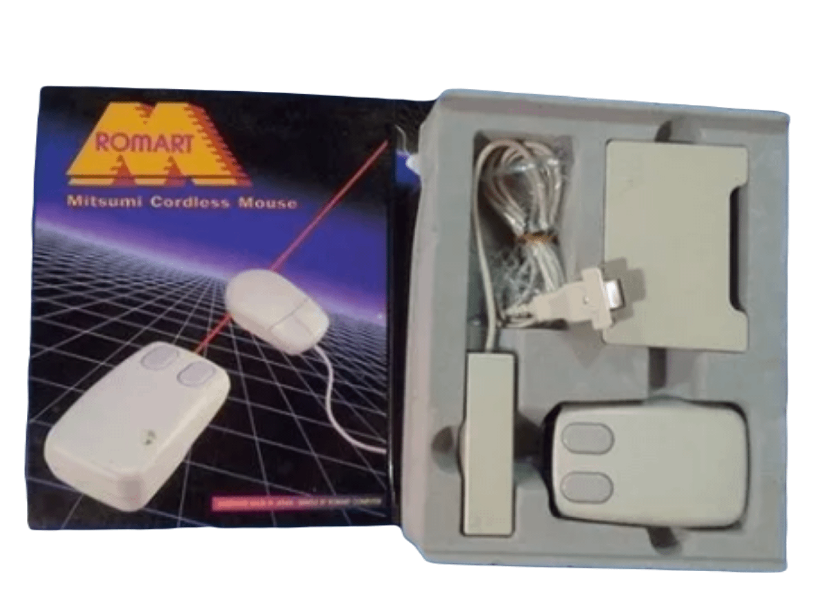 Mouse sem Fio Romart Mitsumi Cordless Rs232c Novo K96 | Mouse p ...