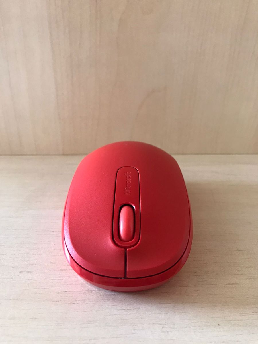 Mouse Vermelho Microsoft Usb | Item Info & Eletro Microsoft Usado ...