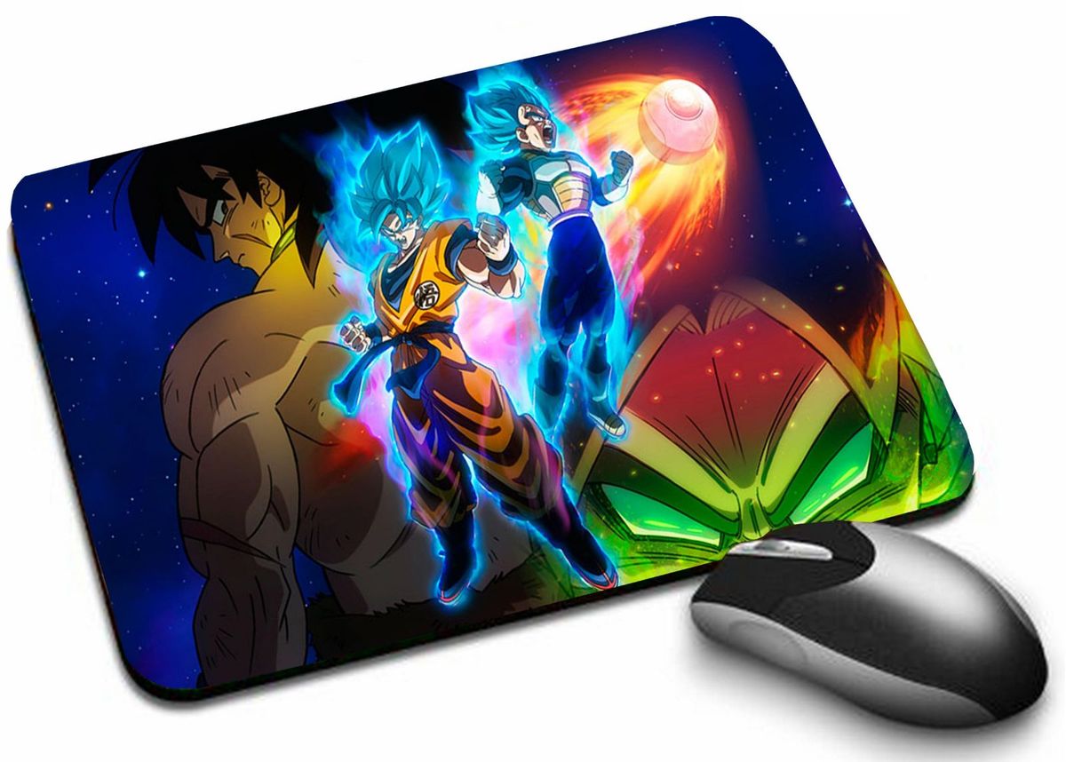 Mousepad Dragon Ball Super Broly | Mouse p/ Computador Scavengers Nunca ...