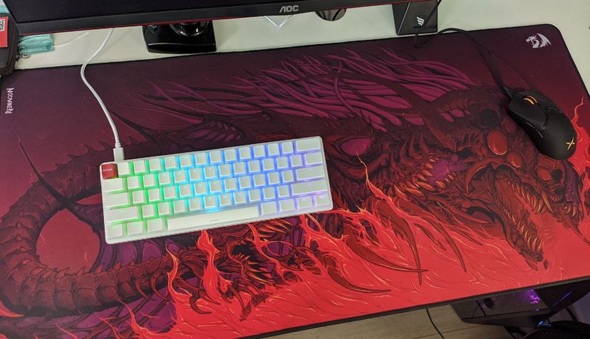 Mousepad Gamer Redragon Infernal Dragon | Mouse p/ Computador Redragon ...